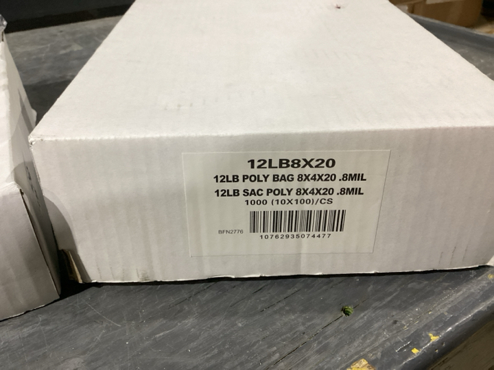 2 BOXES 1 POUND BAGS, 1 BOX 3 LB BAG, 1 BOX 12 LB BAGS BISTRO BOXES