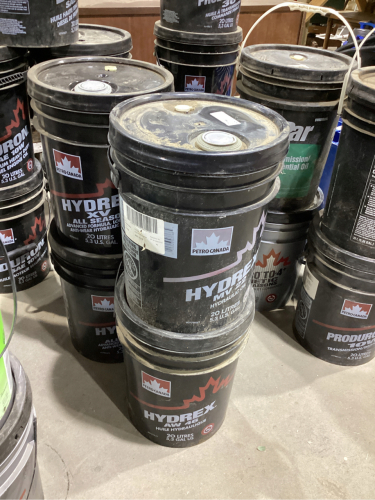 4-20 LITRE PAILS -HYDREX MV22 HYDRAULIC OIL AW46 ALL SEASON