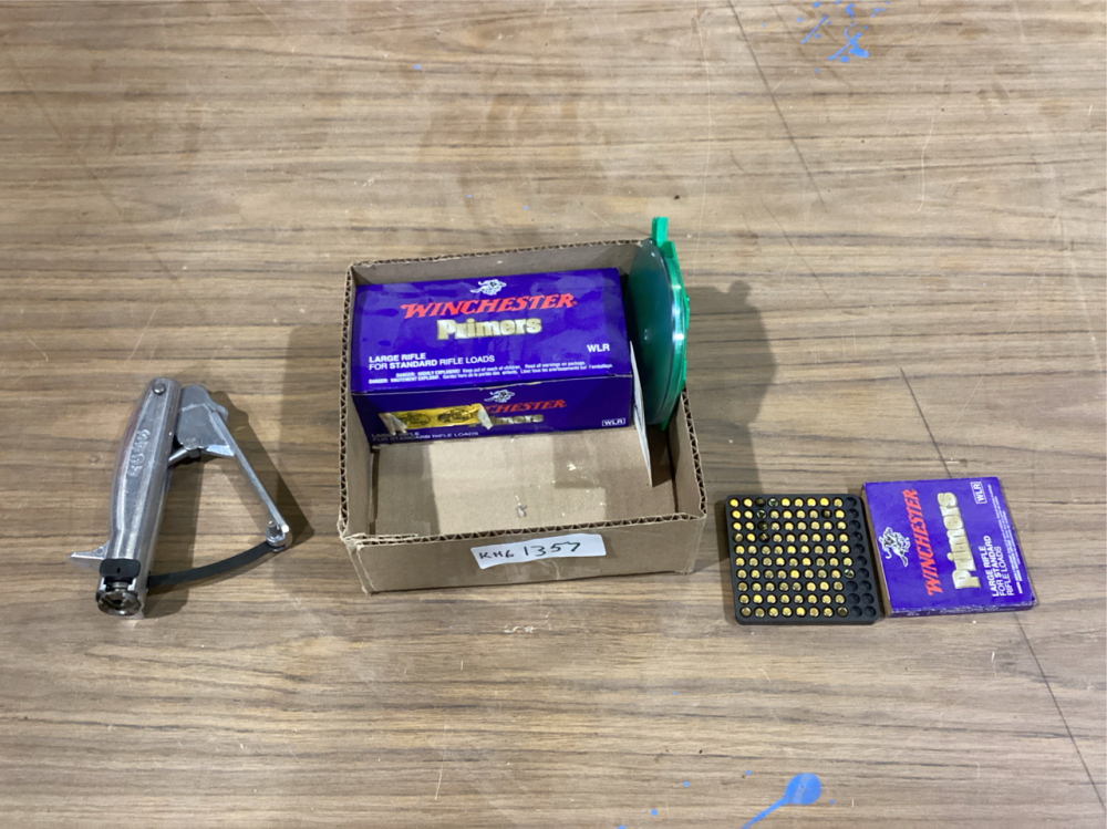 RCBS PRIMER TOOL, TRAY PRIMERS