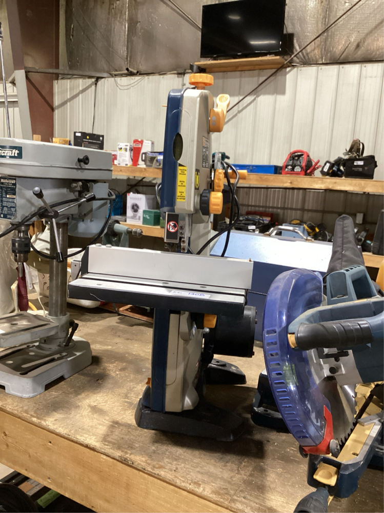 RYOBI 9” BAND SAW,