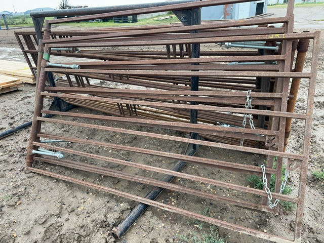Bundle of three steel gates/BIDDING PER GATE