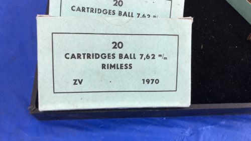 (5) BOXES OF 20 LIVE ROUNDS RIMLESS 7.62