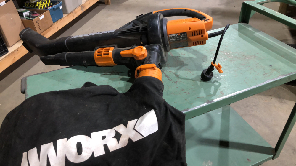 Work X blower vacuum