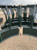 New hurricane style round bale feeder