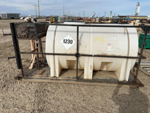 Poly Tank on Skid