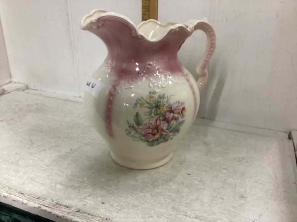LARGE CERAMIC PITCHER