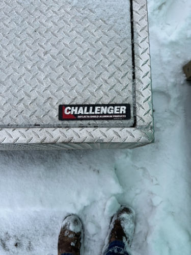 Challenger 8 foot aluminum storage cabinet