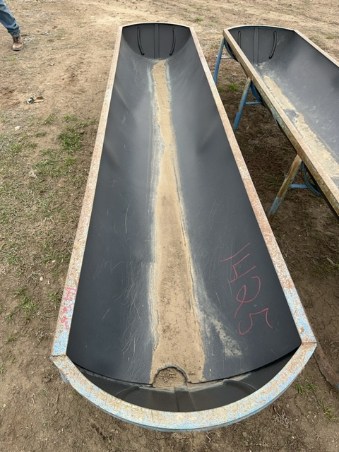 (1) 10 foot poly feed trough