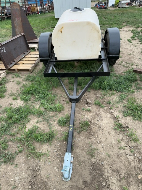 UFA poly tank on cart