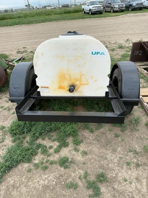 UFA poly tank on cart