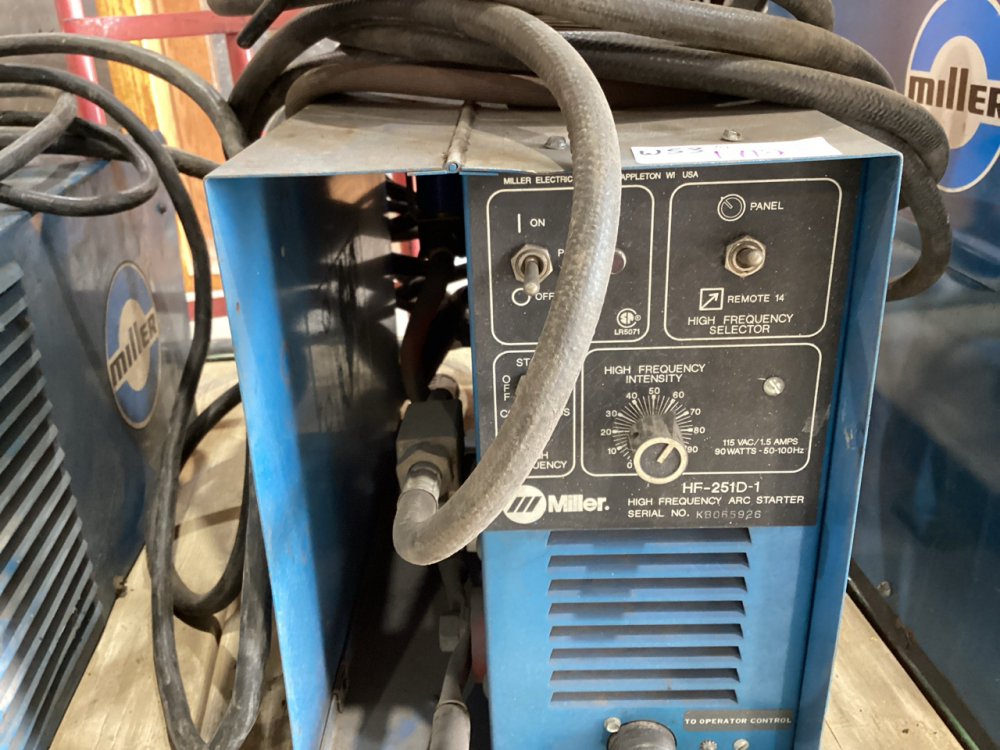 MILLER HF-251D-1 HIGH FREQUENCY ARC STARTER TIG WELDER