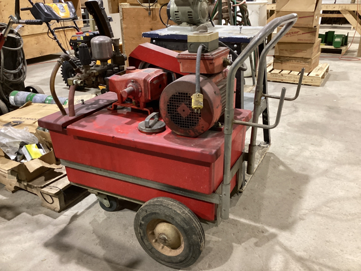 RED DEVIL ELECTRIC DRIVE HOT WATER PRESSURE WASHER